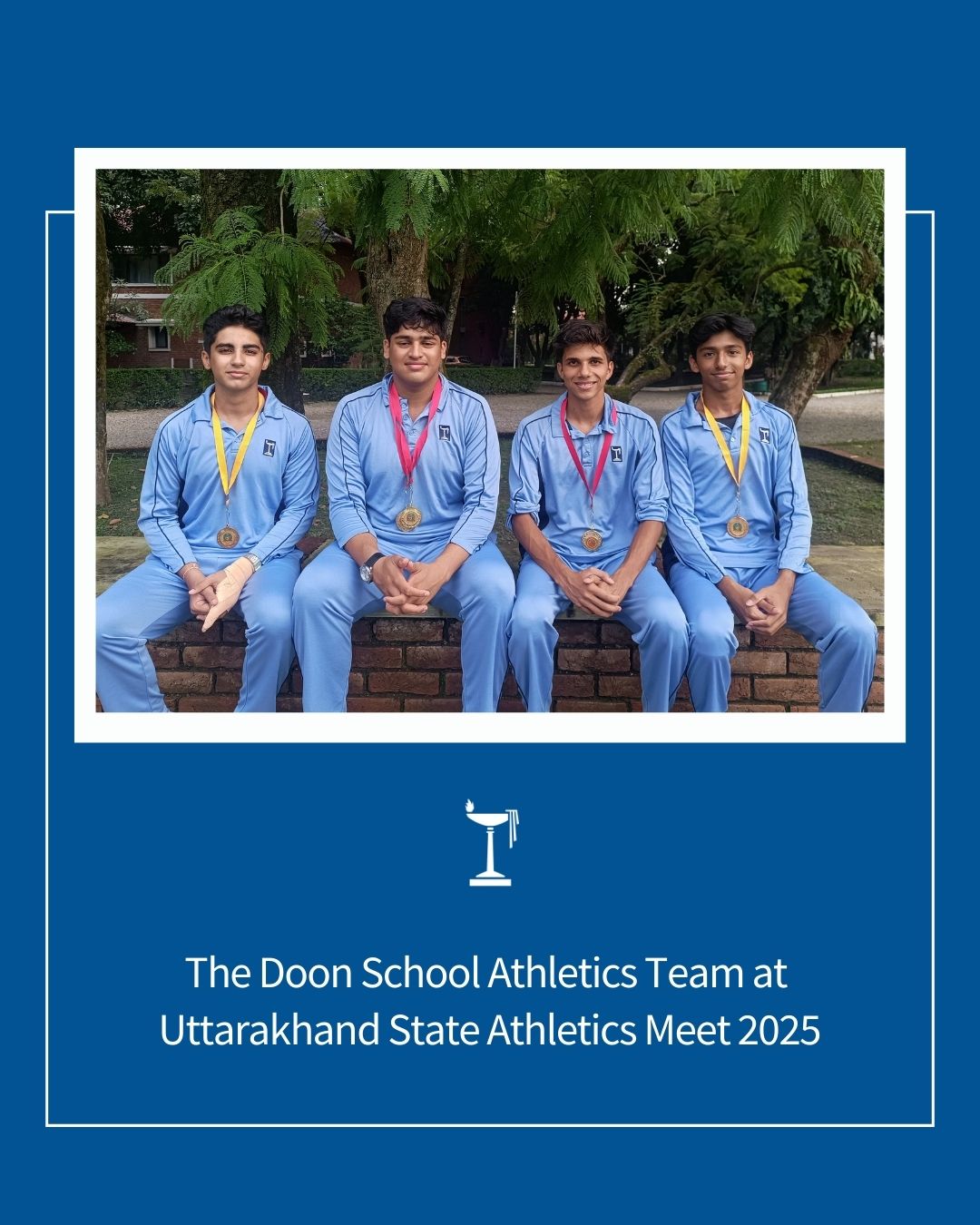 Athletics Team at Uttarakhand State Athletics Meet 2025 - The Doon School
